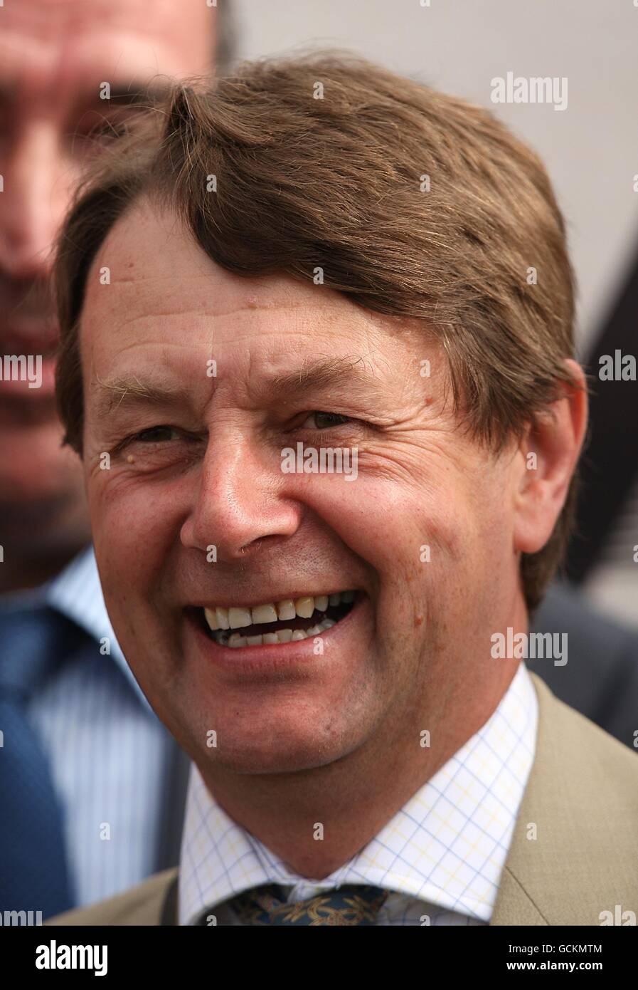 Trainer Chris Wall after winning the Vintage At Goodwood Handicap with ...