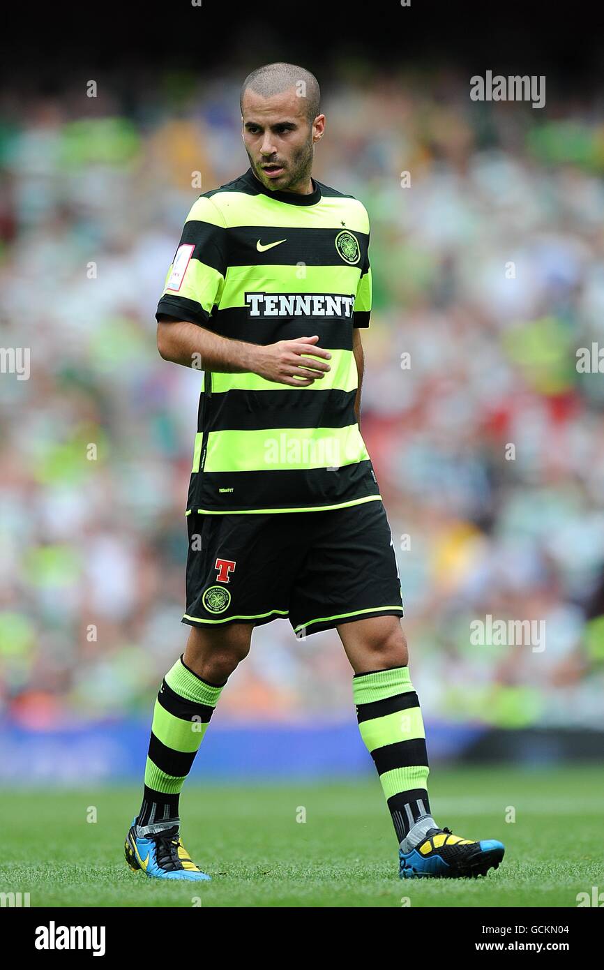 Soccer - Emirates Cup 2010 - Arsenal v Celtic - Emirates Stadium Stock ...