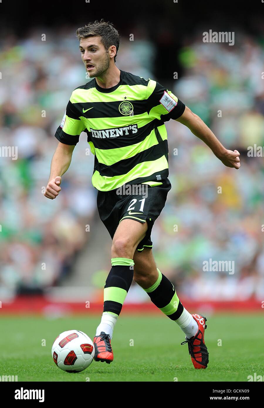 Soccer - Emirates Cup 2010 - Arsenal v Celtic - Emirates Stadium Stock ...