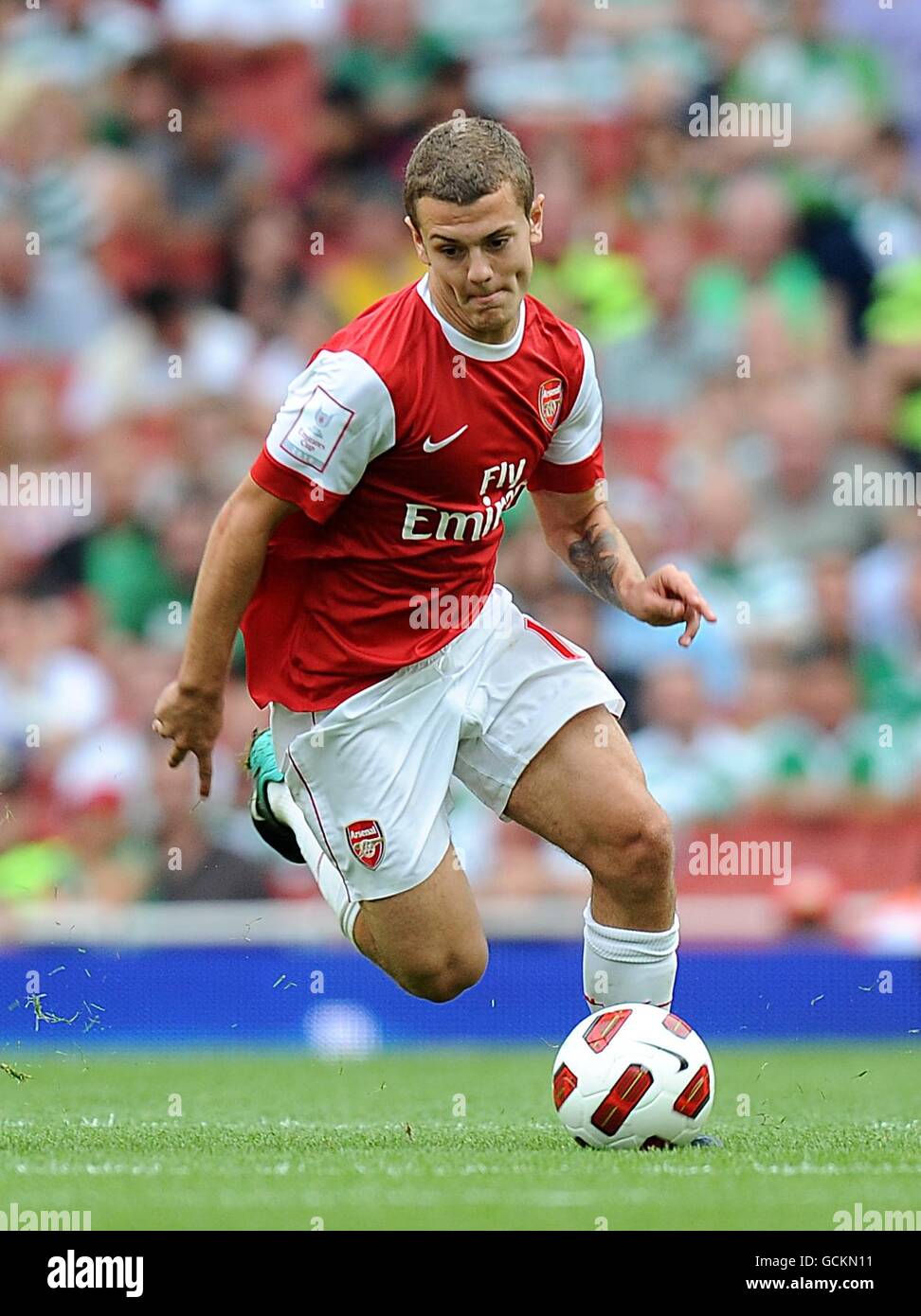 Soccer - Emirates Cup 2010 - Arsenal v Celtic - Emirates Stadium Stock ...