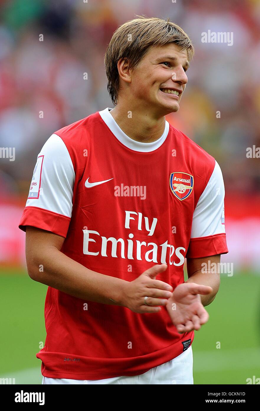 Emirates stadium andrey arshavin hi-res stock photography and images ...
