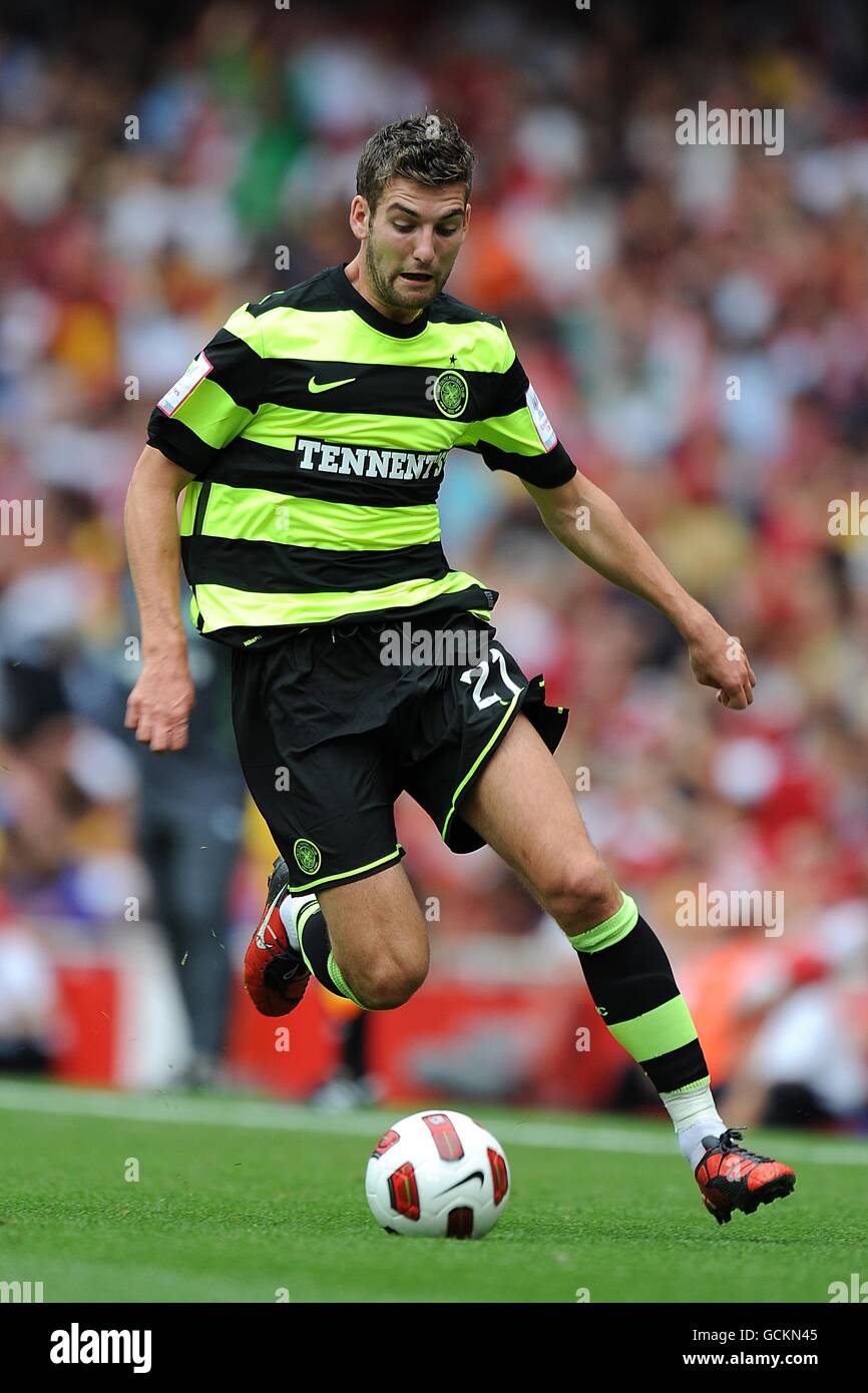 Soccer - Emirates Cup 2010 - Arsenal v Celtic - Emirates Stadium Stock ...