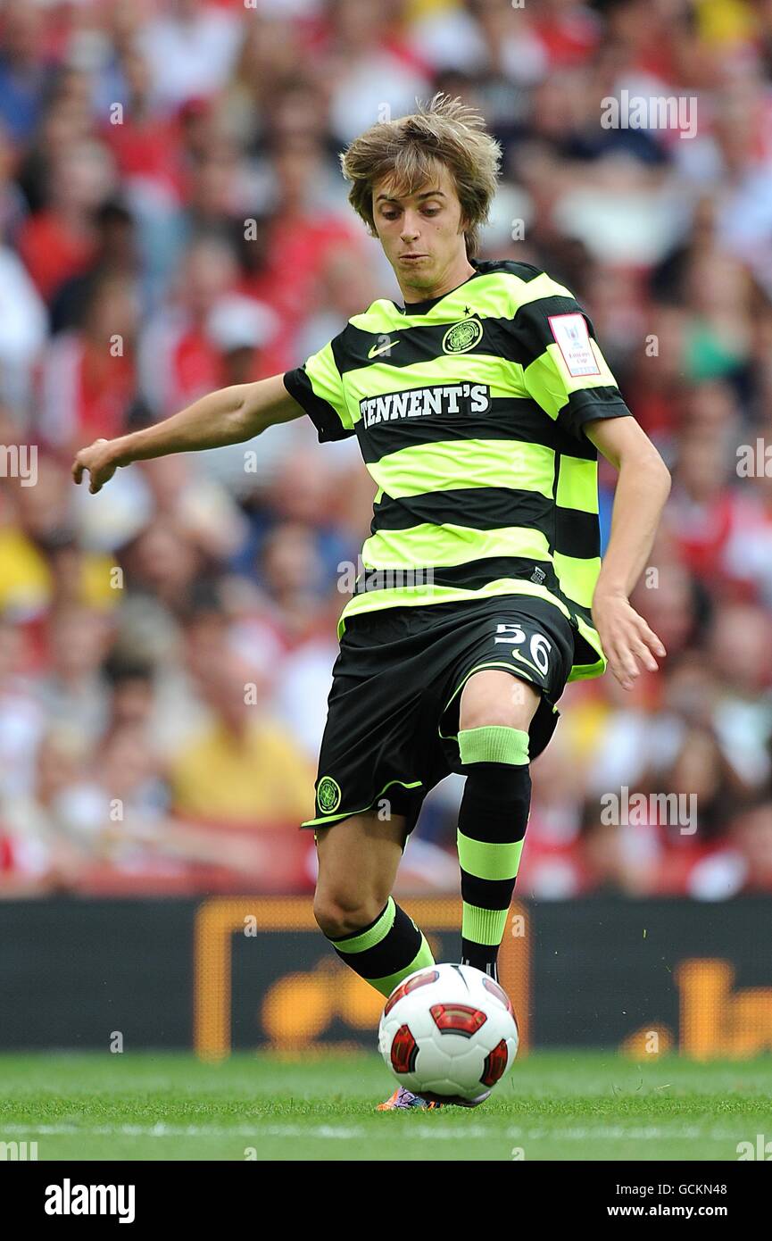 Soccer - Emirates Cup 2010 - Arsenal v Celtic - Emirates Stadium Stock ...