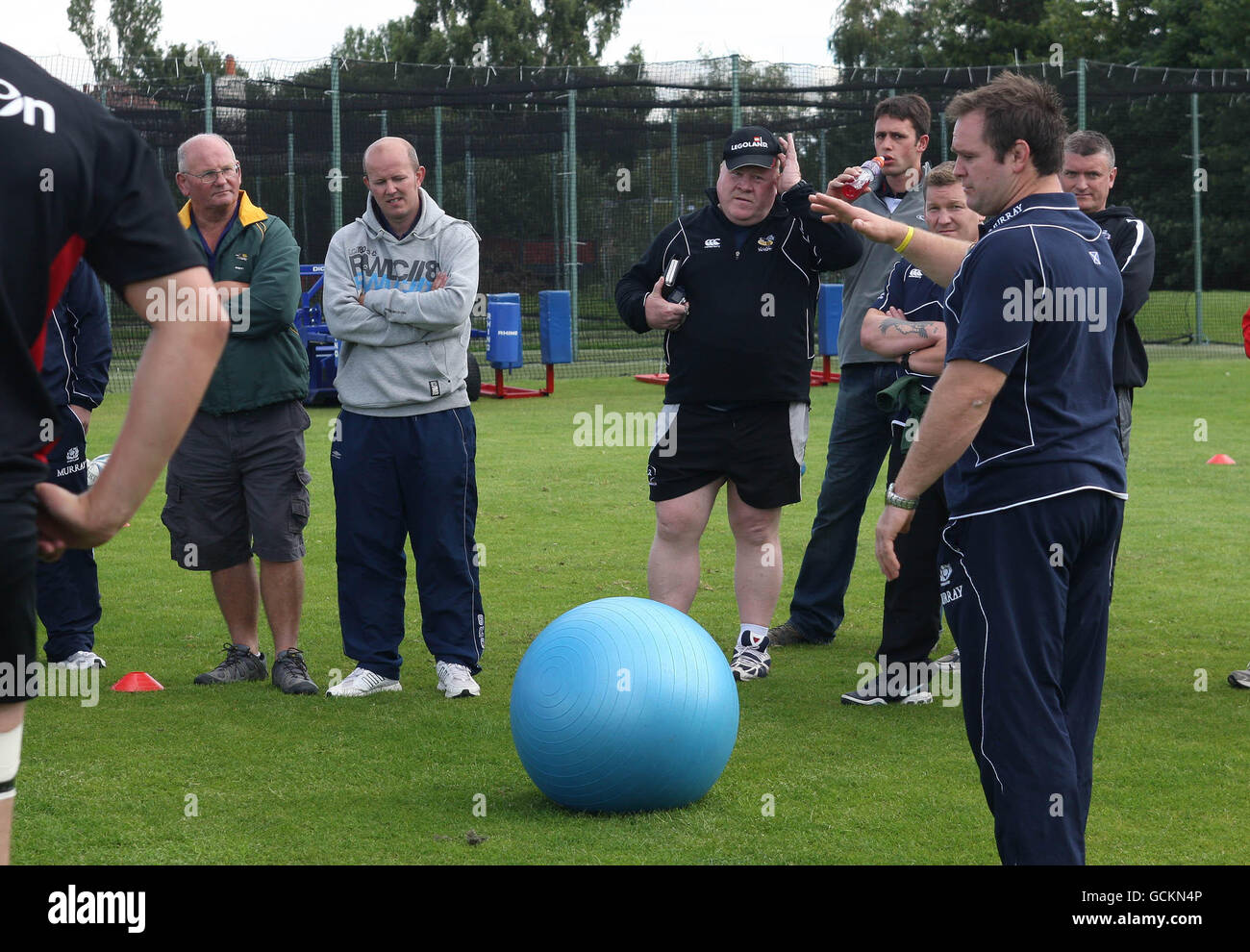 Scotland's Steve Scott the SRU Coach Development Day at Stewarts ...