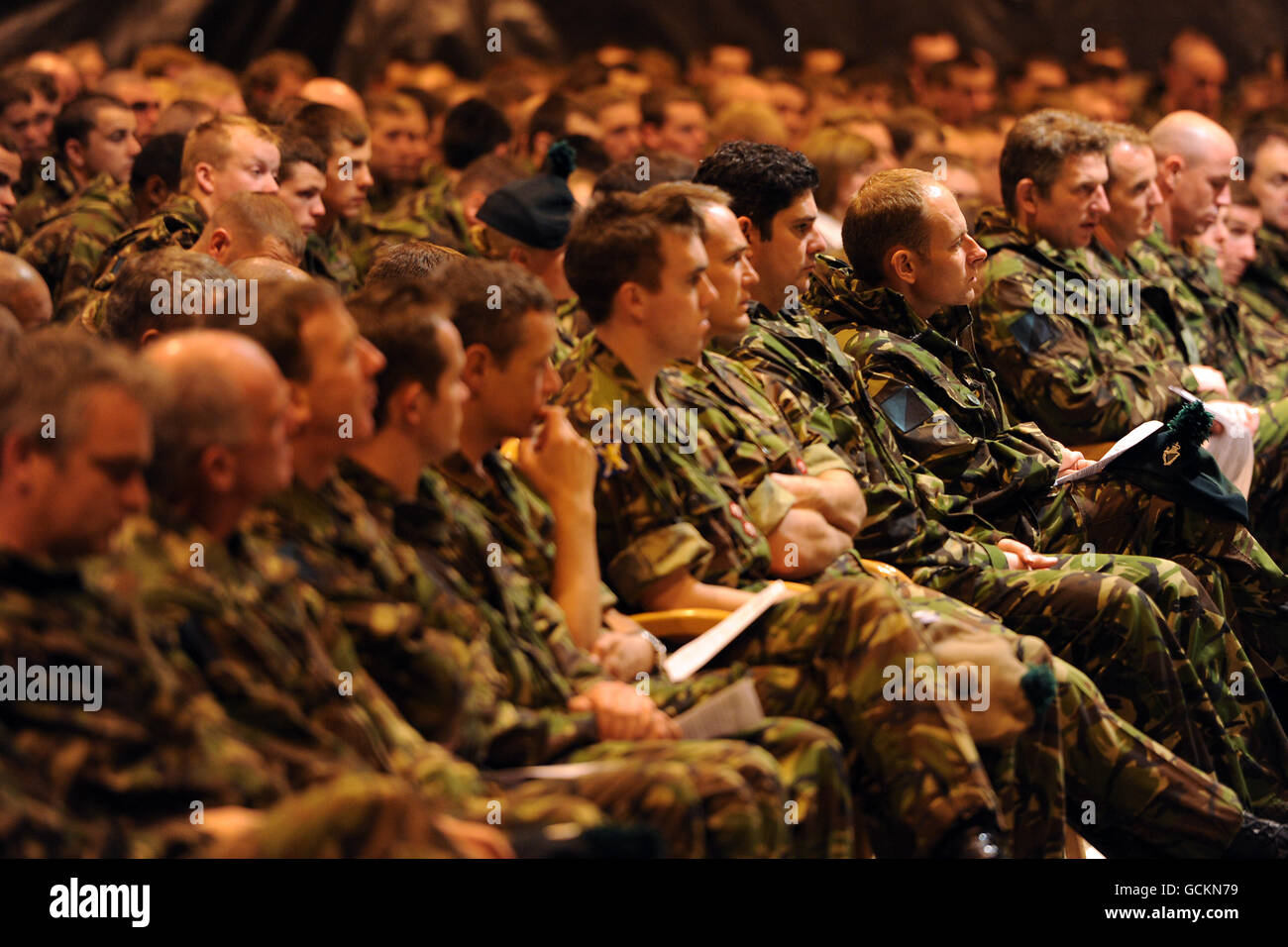 The Royal Irish Regiment Stock Photo - Alamy