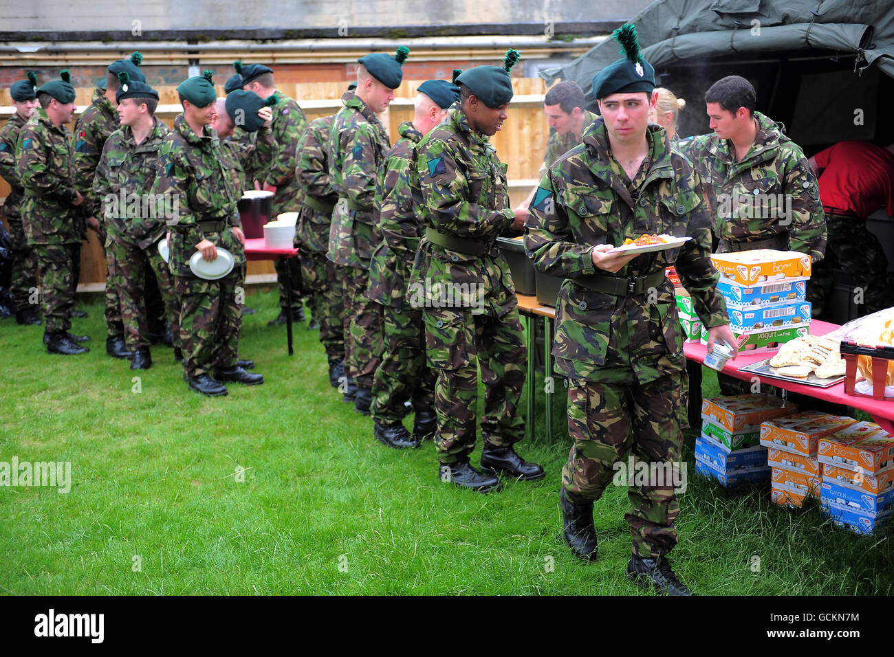 The Royal Irish Regiment Stock Photo - Alamy