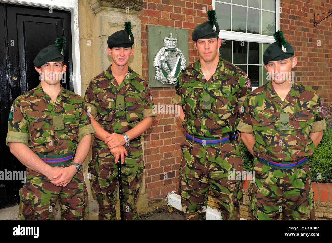The Royal Irish Regiment Stock Photo - Alamy