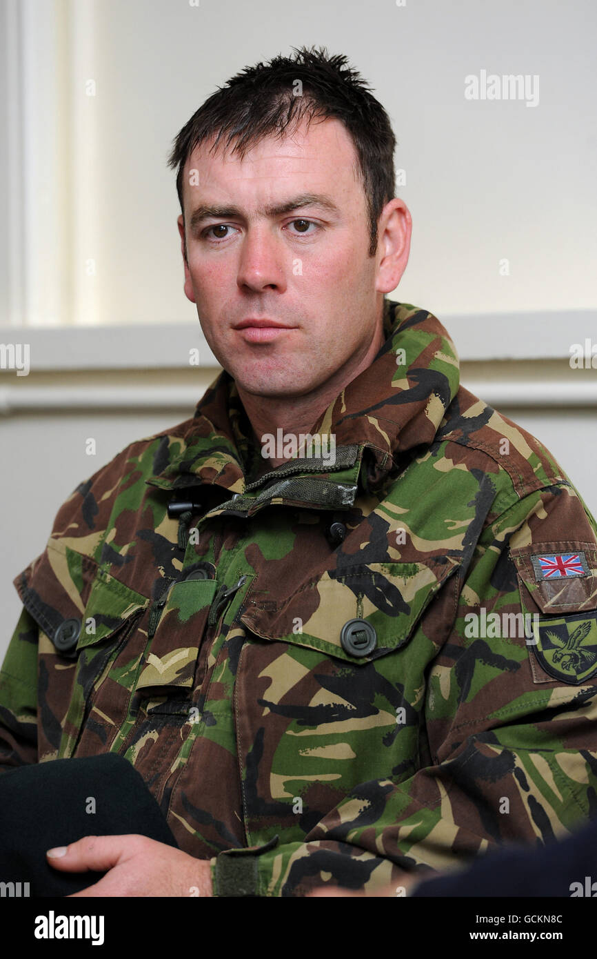The Royal Irish Regiment Stock Photo - Alamy