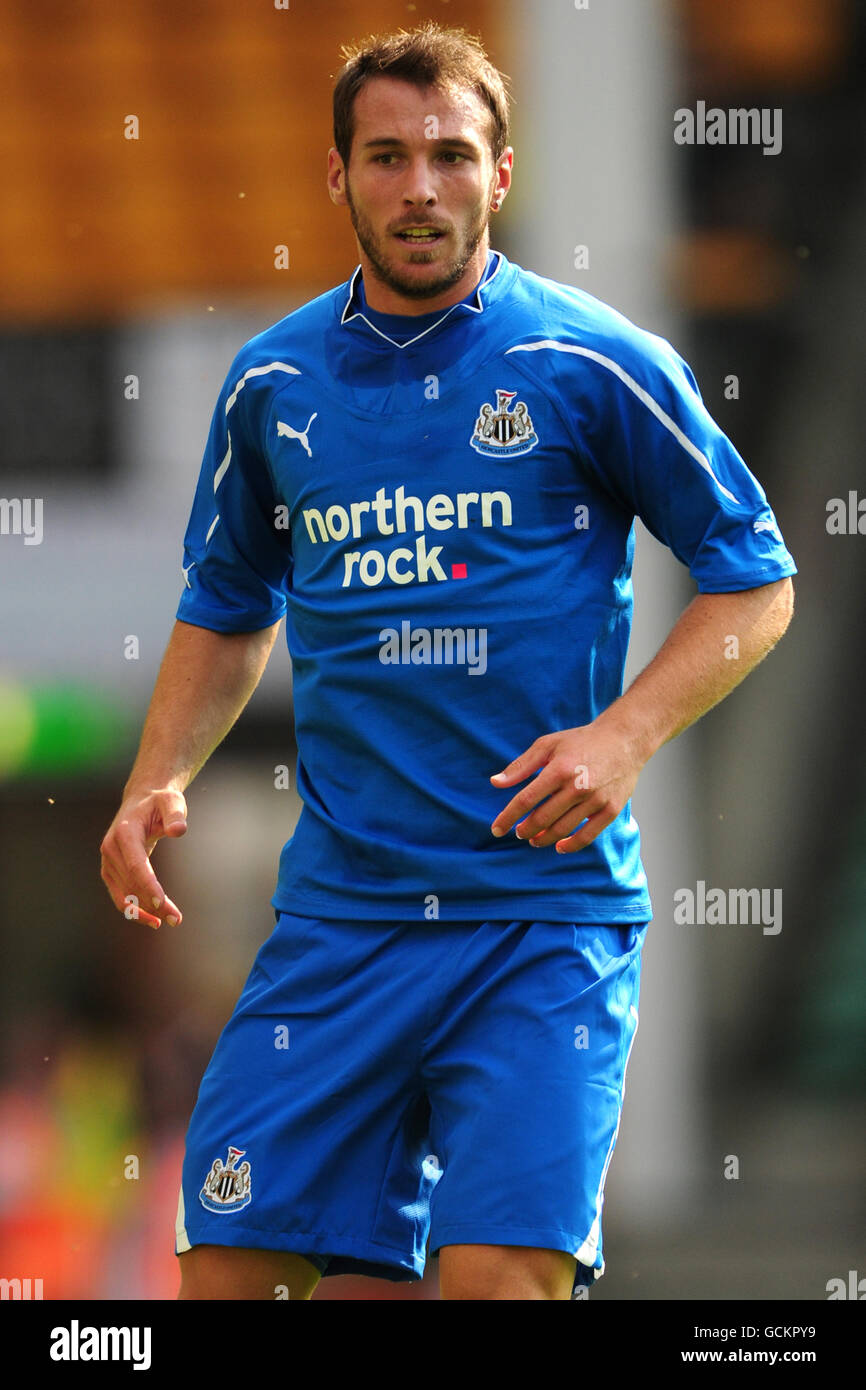 Soccer pre friendly norwich city newcastle united road hi-res stock ...