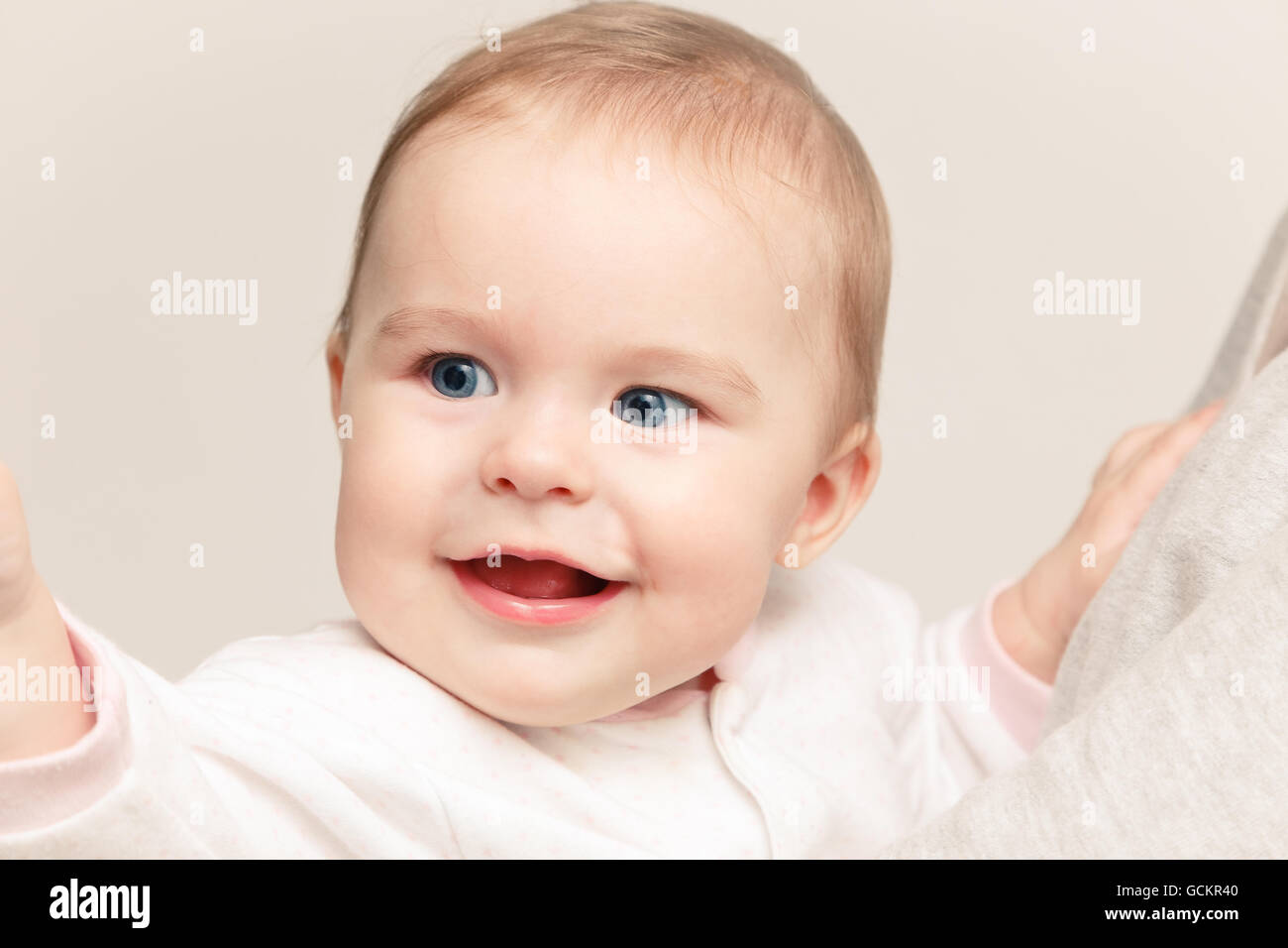 Cute smiling baby Stock Photo - Alamy