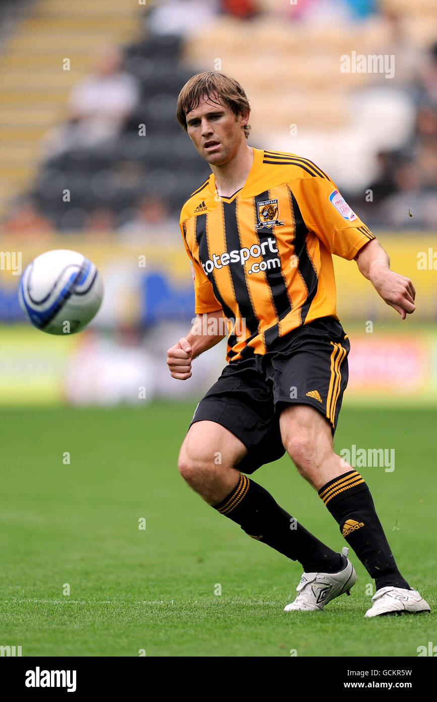 Soccer pre friendly hull city dundee united kc stadium hi-res stock ...