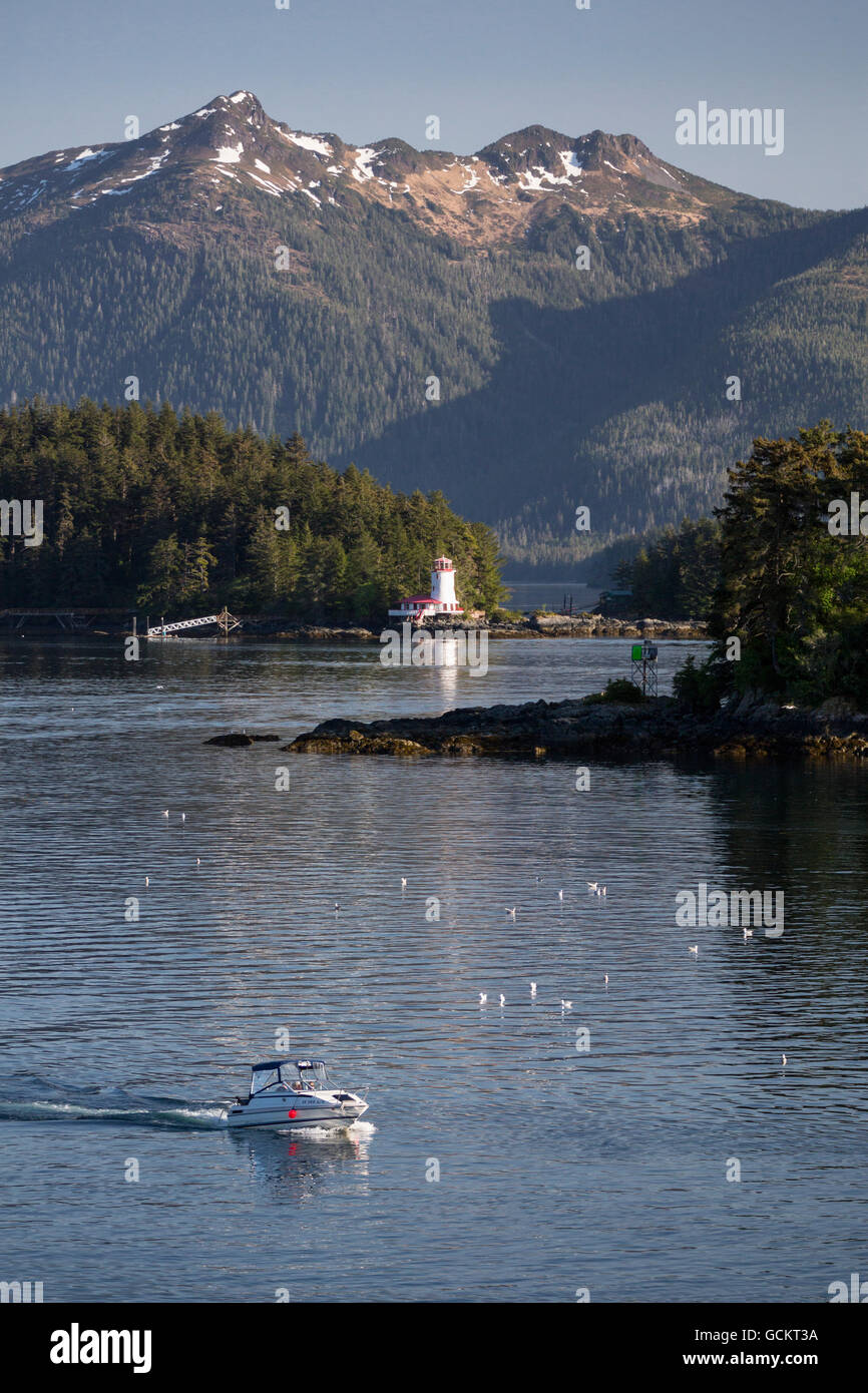 Inside passage usa alaska lighthouse hi-res stock photography and ...