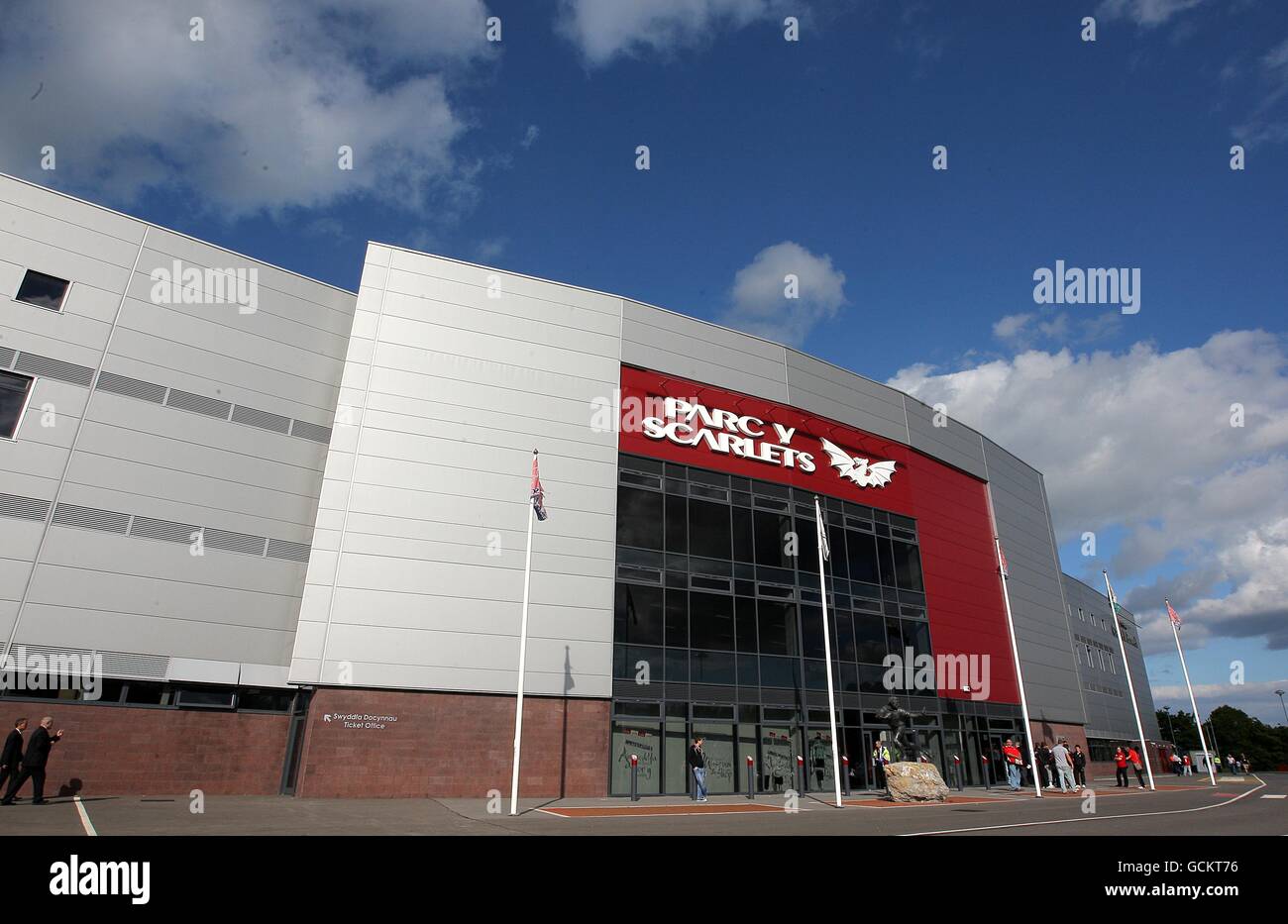 Soccer international friendly wales v luxembourg parc y scarlets hi-res ...