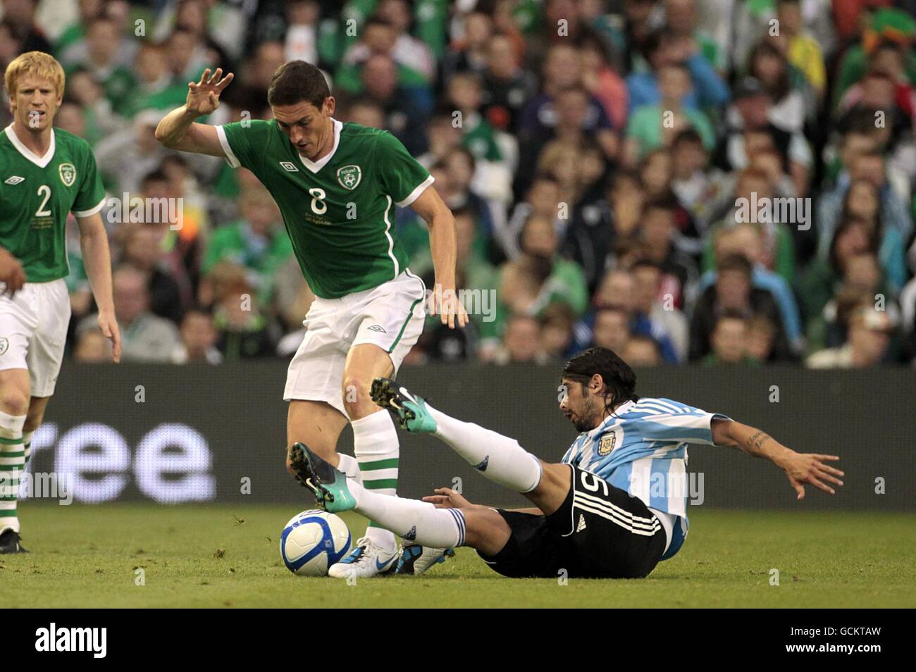 Soccer friendly ireland v argentina hi-res stock photography and images ...