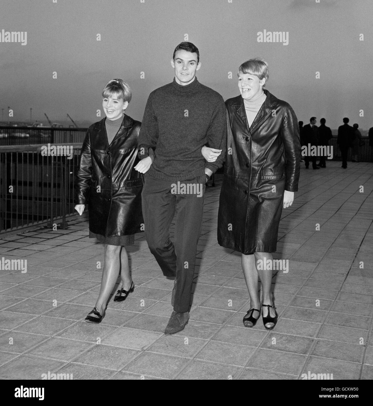 It will be Christmas in the sunshine for these swimmers; left to right ...