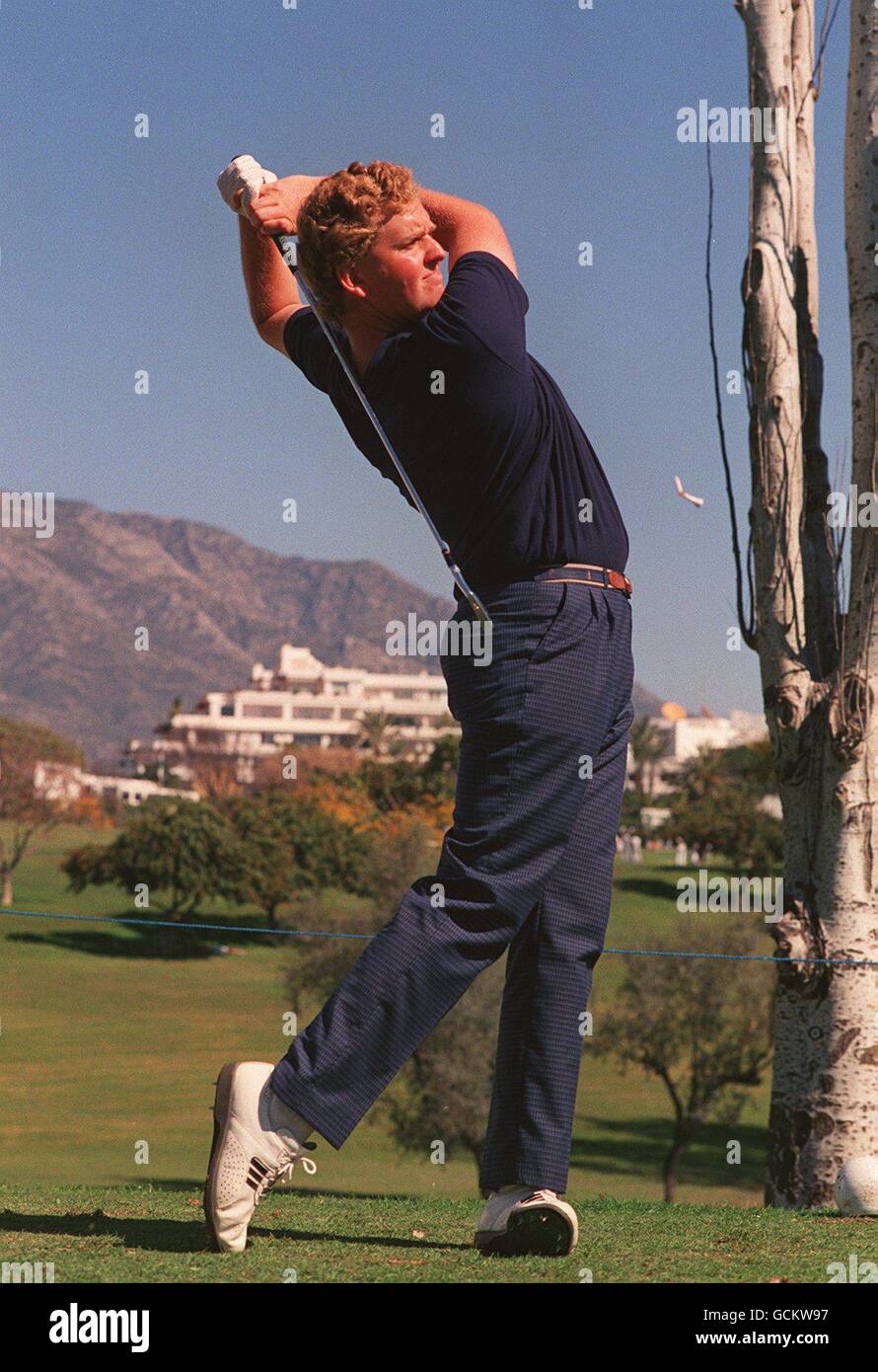 GOLF. COLIN MONTGOMERIE, SCOTLAND * Stock Photo - Alamy