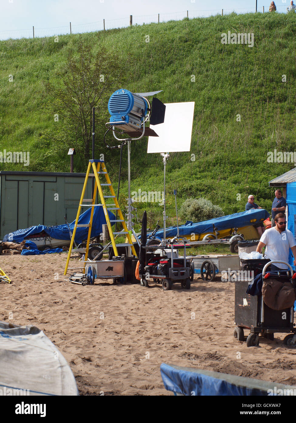 Filming tv production camera historical hi-res stock photography and ...