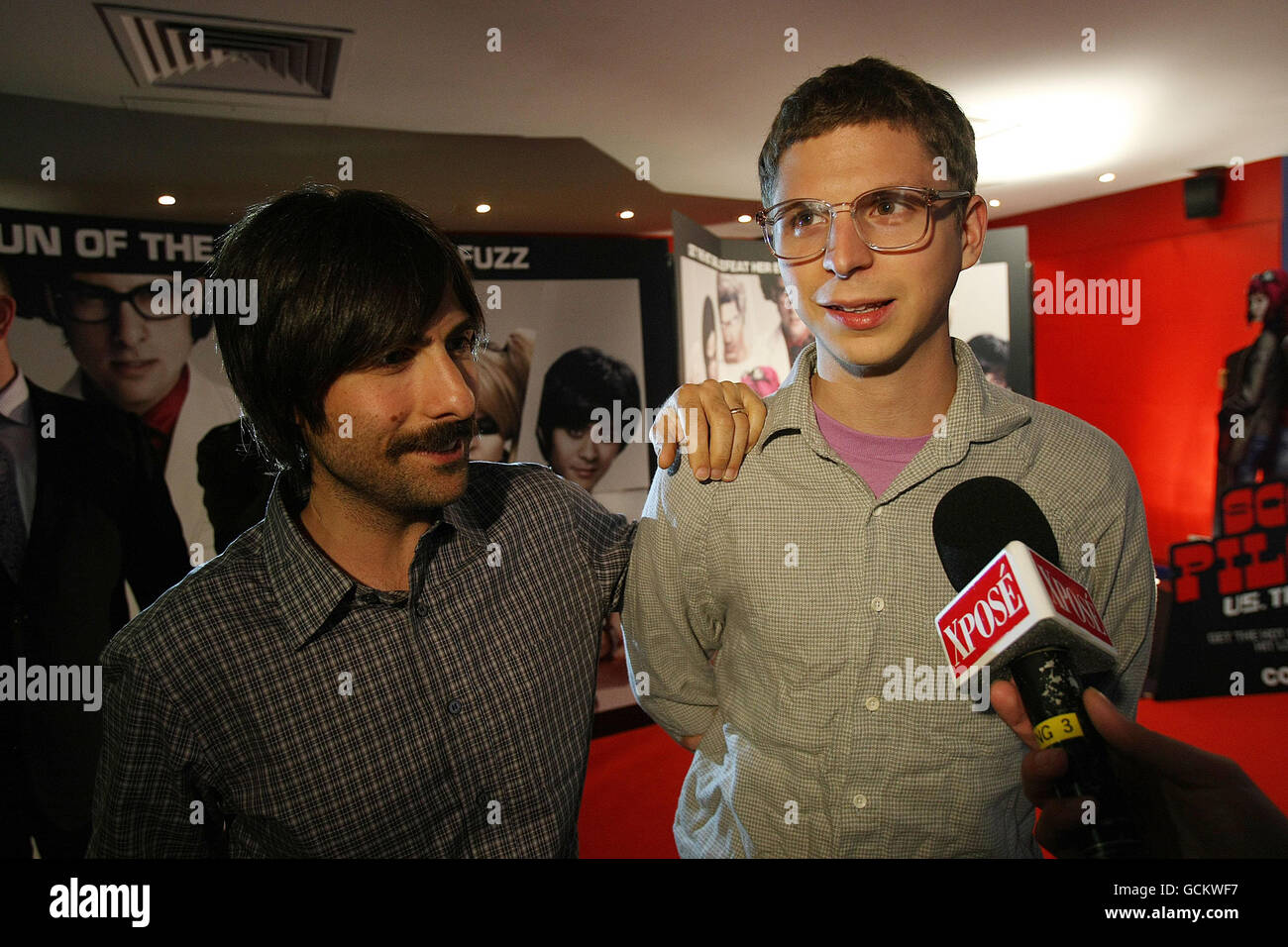 Actors Jason Schwartzman and Michael Cera at the Irish Premiere of ...