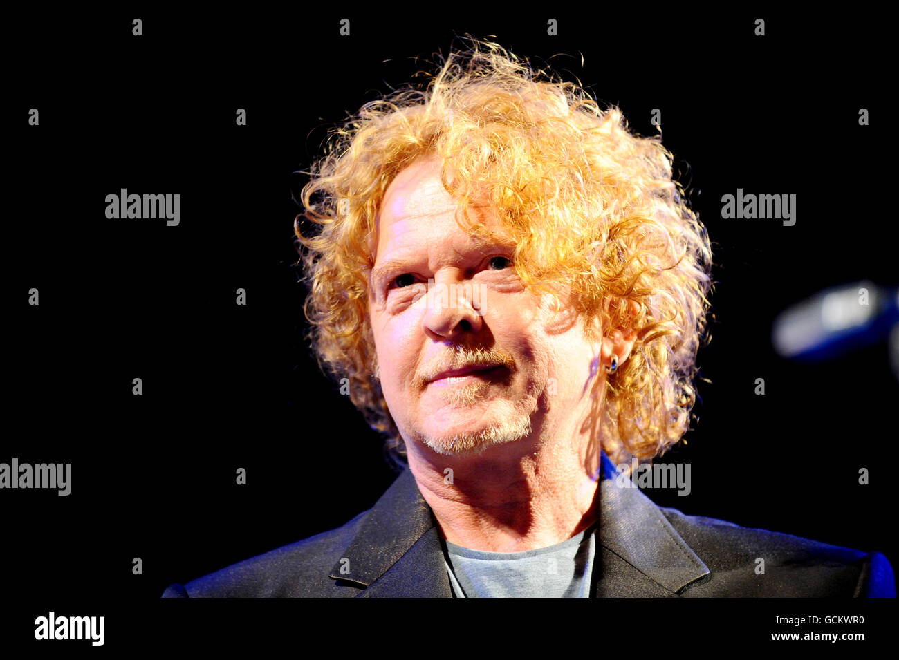Mick Hucknall, the new lead singer of the Faces, is seen at a Q&A ...