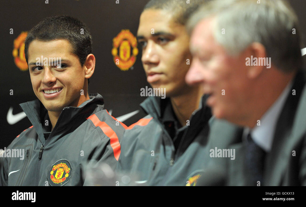 Soccer - Manchester United Press Conference - Old Trafford Stock Photo ...