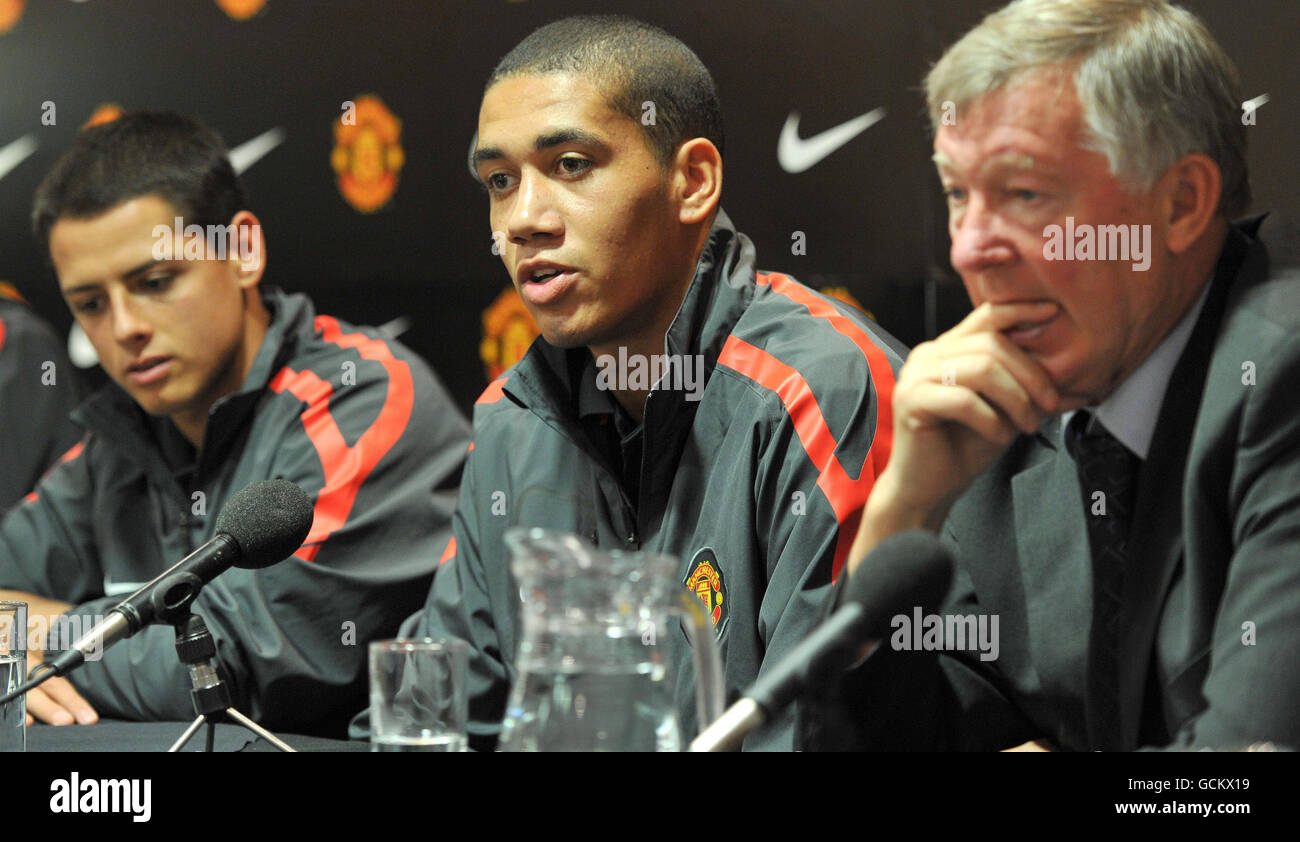 Soccer - Manchester United Press Conference - Old Trafford Stock Photo ...