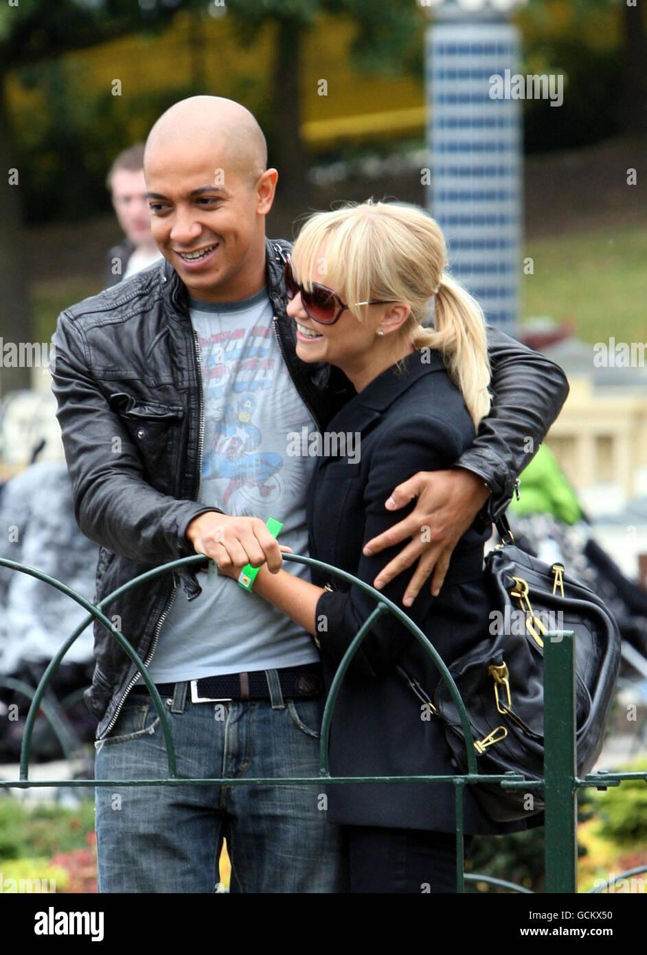 Emma bunton visits legoland windsor hi-res stock photography and images ...