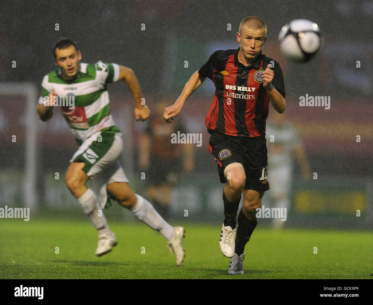 Bohemians' Paddy Madden in action during the UEFA champions League ...