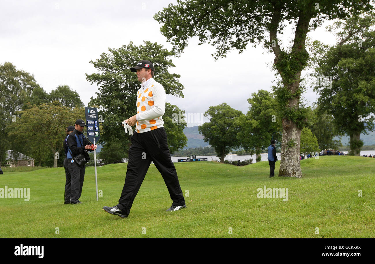 New Zealand's Mark Brown during Day Four of the Barclays Scottish Open ...