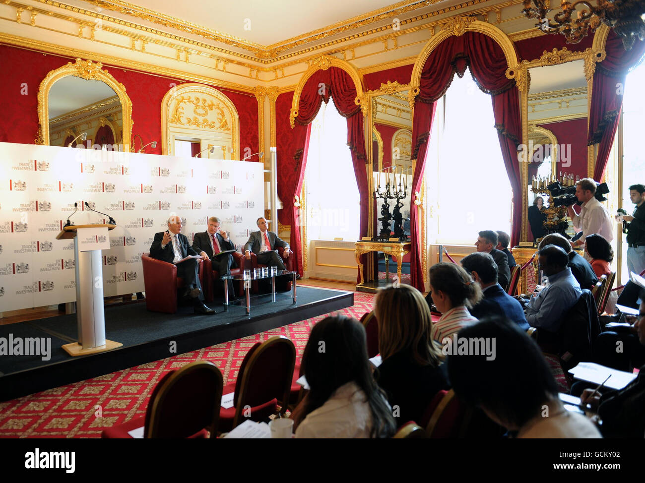 UK Trade & Investment Business Summit Stock Photo - Alamy