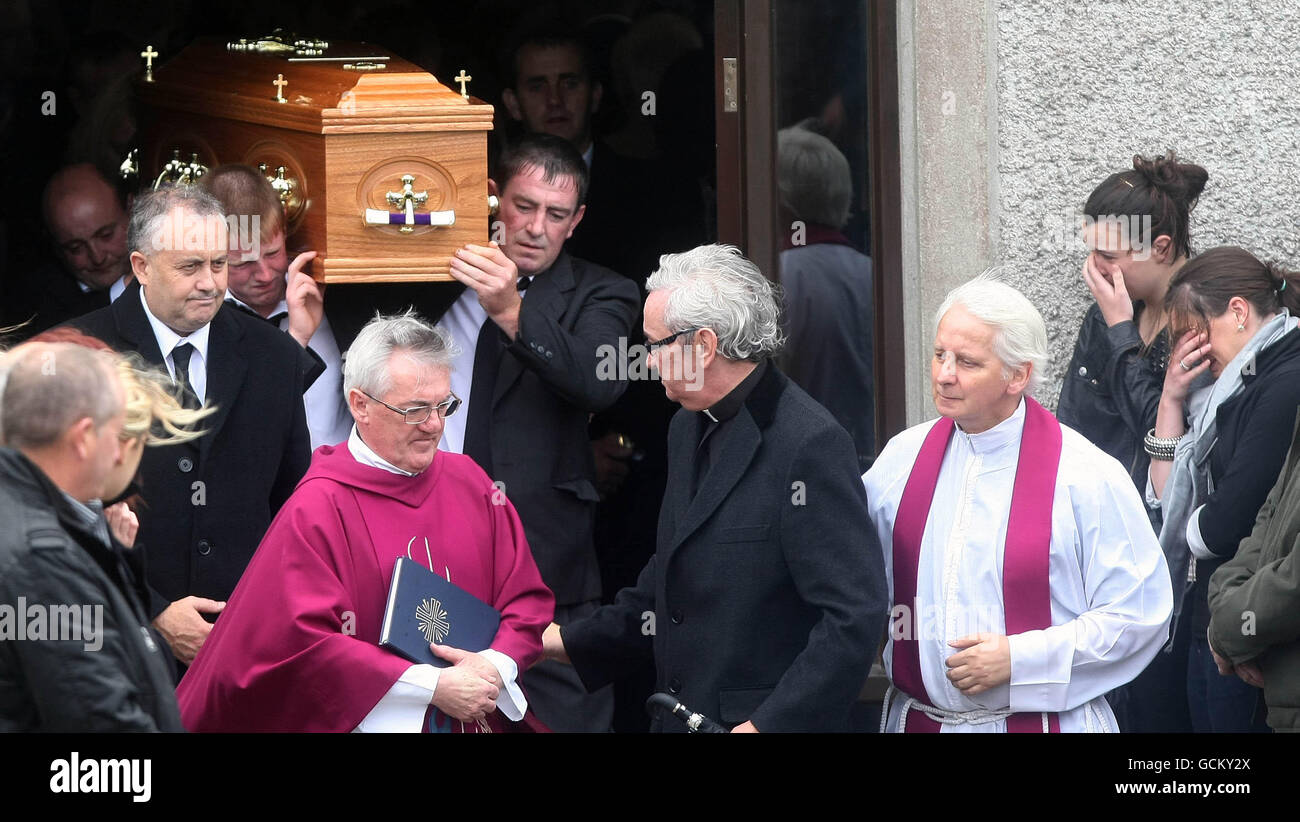 Damien McLaughlin (left), brother, and John McLaughlin (right), father ...