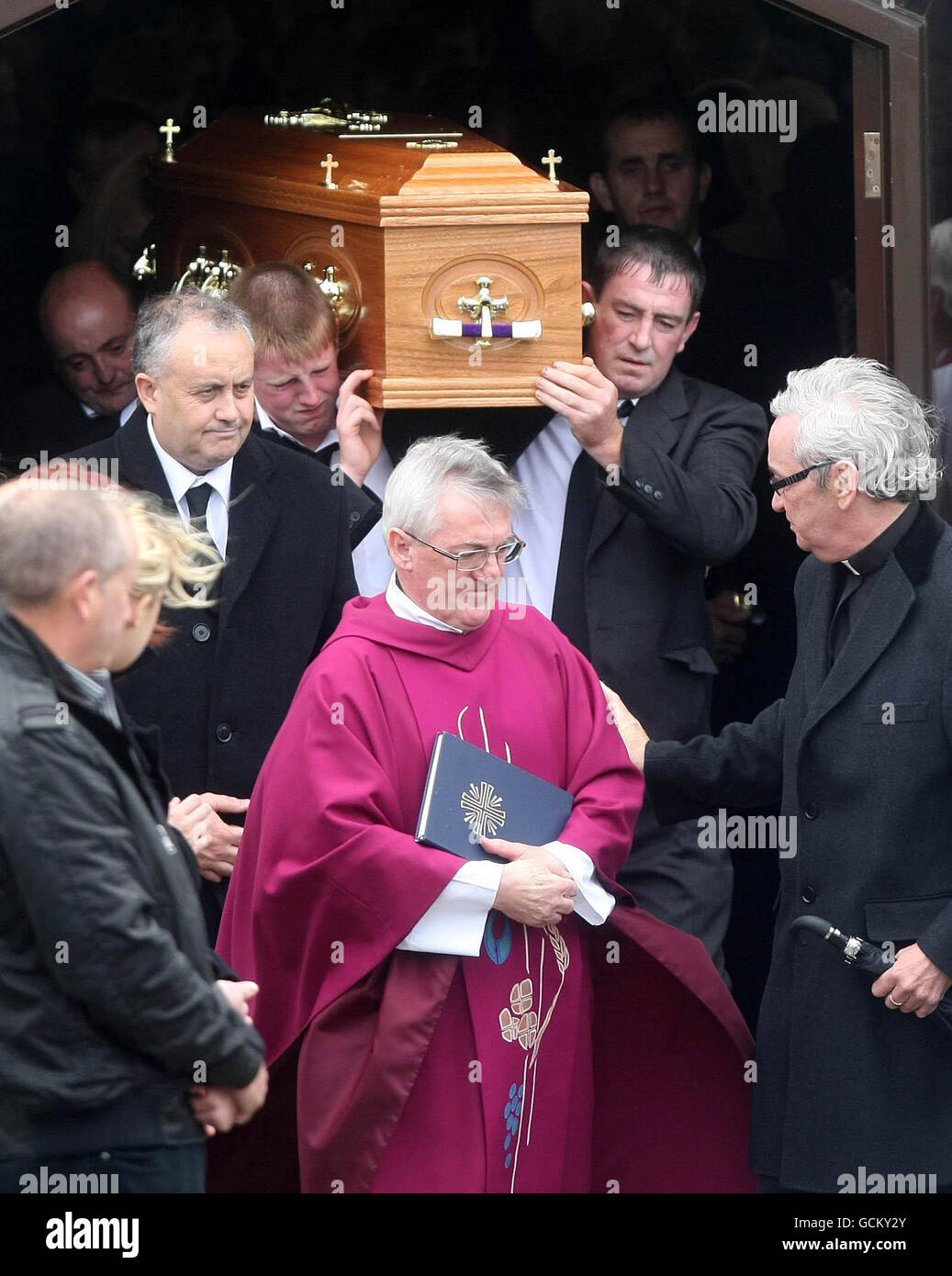 Damien McLaughlin (left), brother, and John McLaughlin (right), father ...