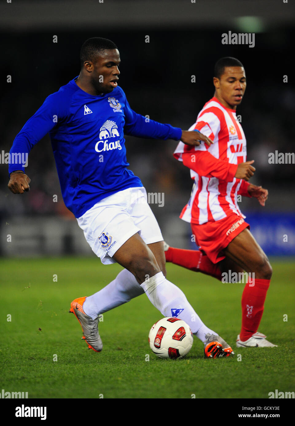 Soccer pre season friendly melbourne heart v everton etihad stadium hi ...