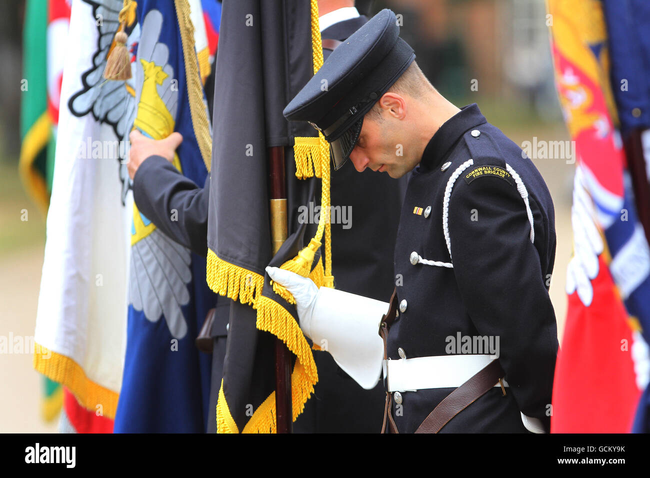 Cornwall fire brigade hi-res stock photography and images - Alamy