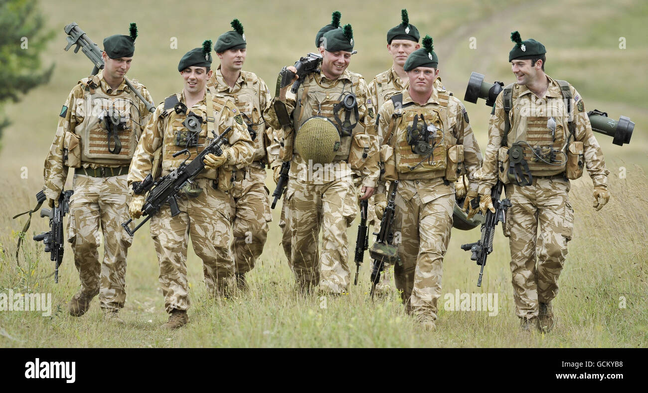 16 Air Assault Brigade training exercise Stock Photo - Alamy