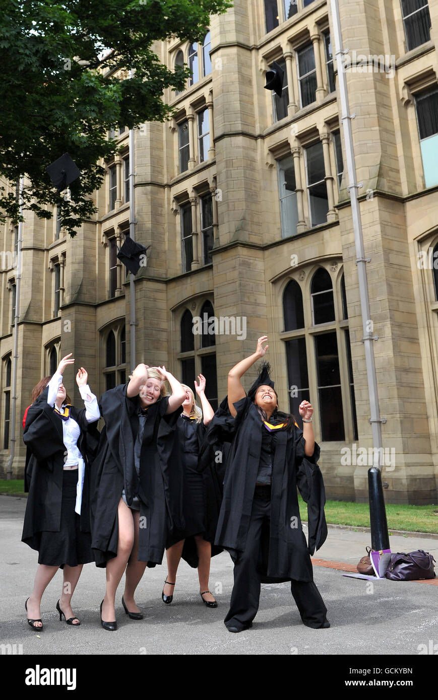 Manchester university graduation hi-res stock photography and images - Alamy