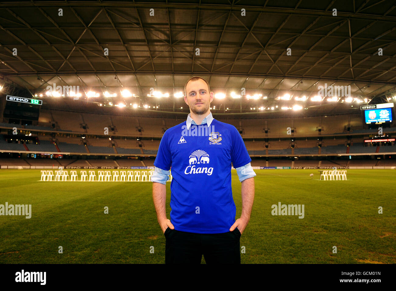 Soccer pre season friendly melbourne heart v everton etihad stadium hi ...