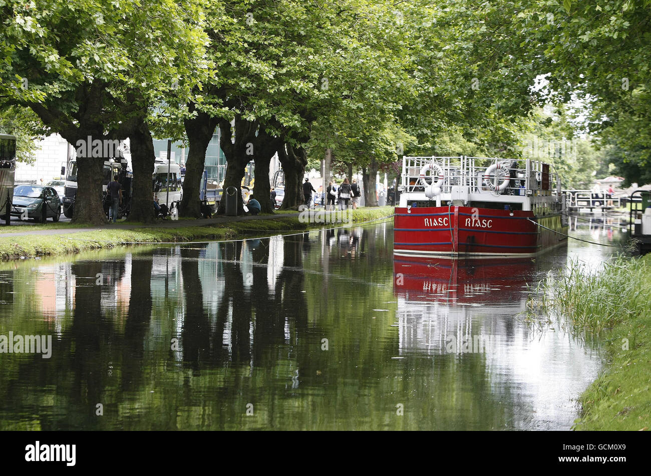 The Grand Canal, Dublin Stock Photo - Alamy