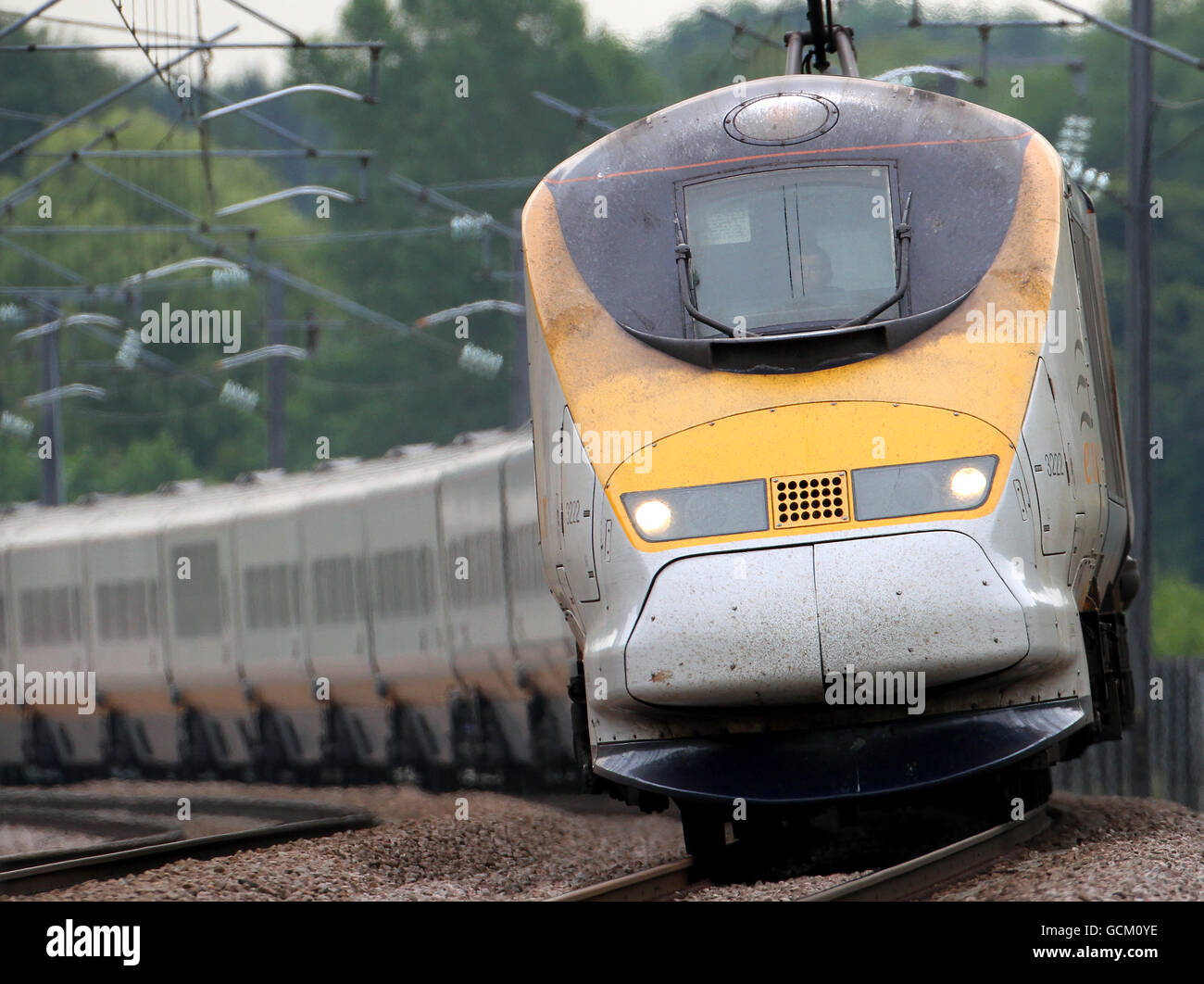 Class 373 Eurostar Train Stock Photo - Alamy