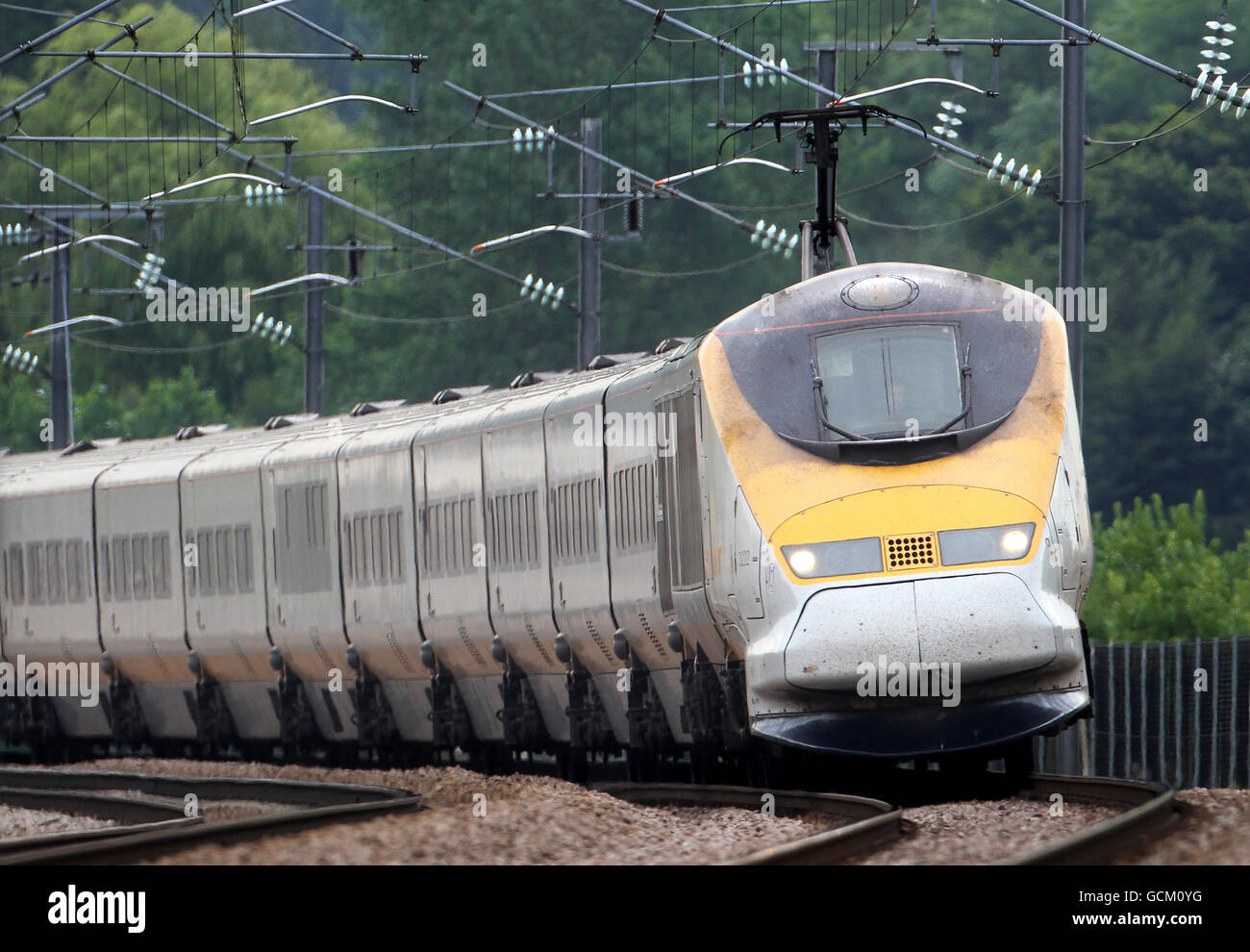 Class 373 Eurostar Train Stock Photo - Alamy
