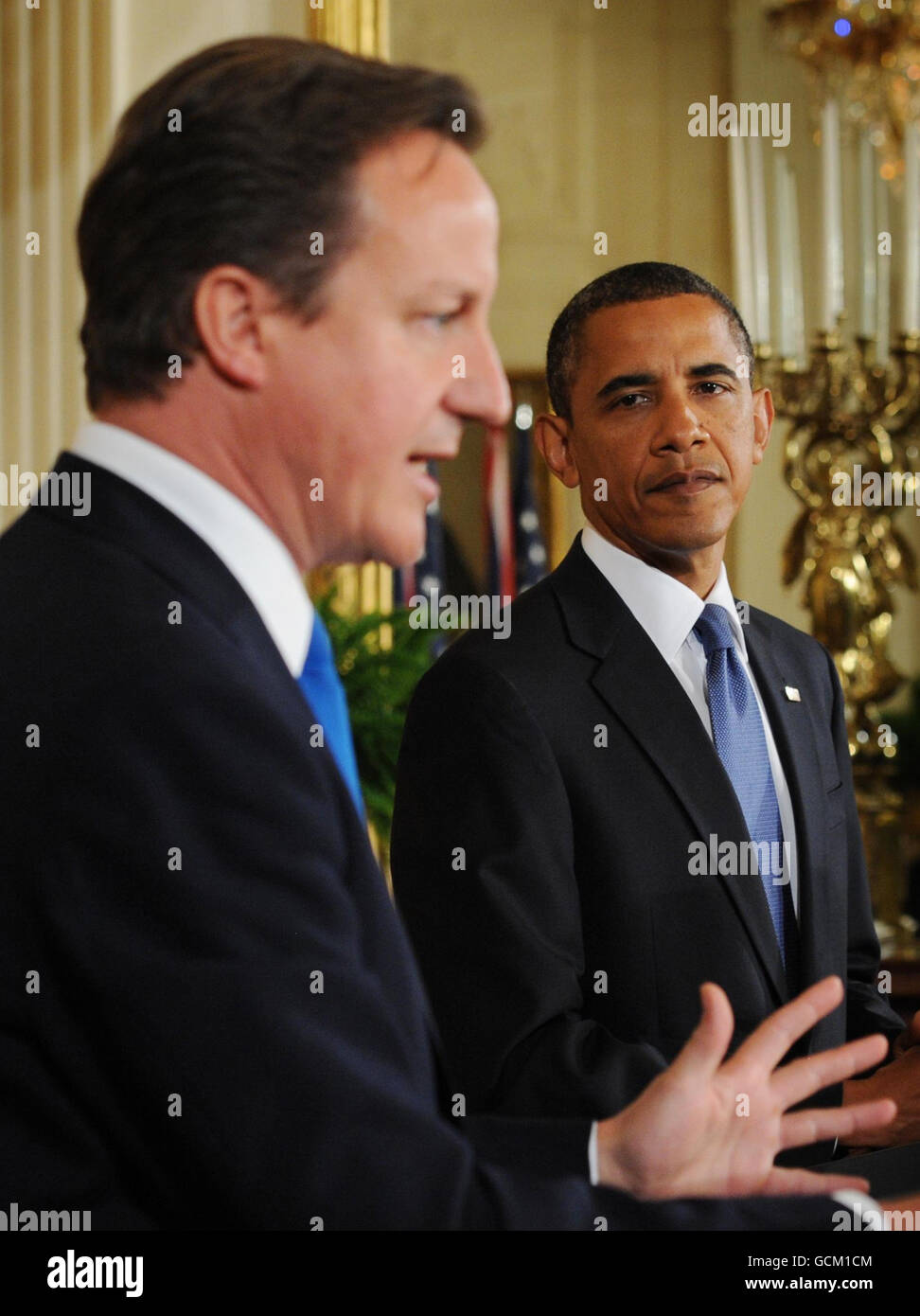 Cameron visits US Stock Photo - Alamy