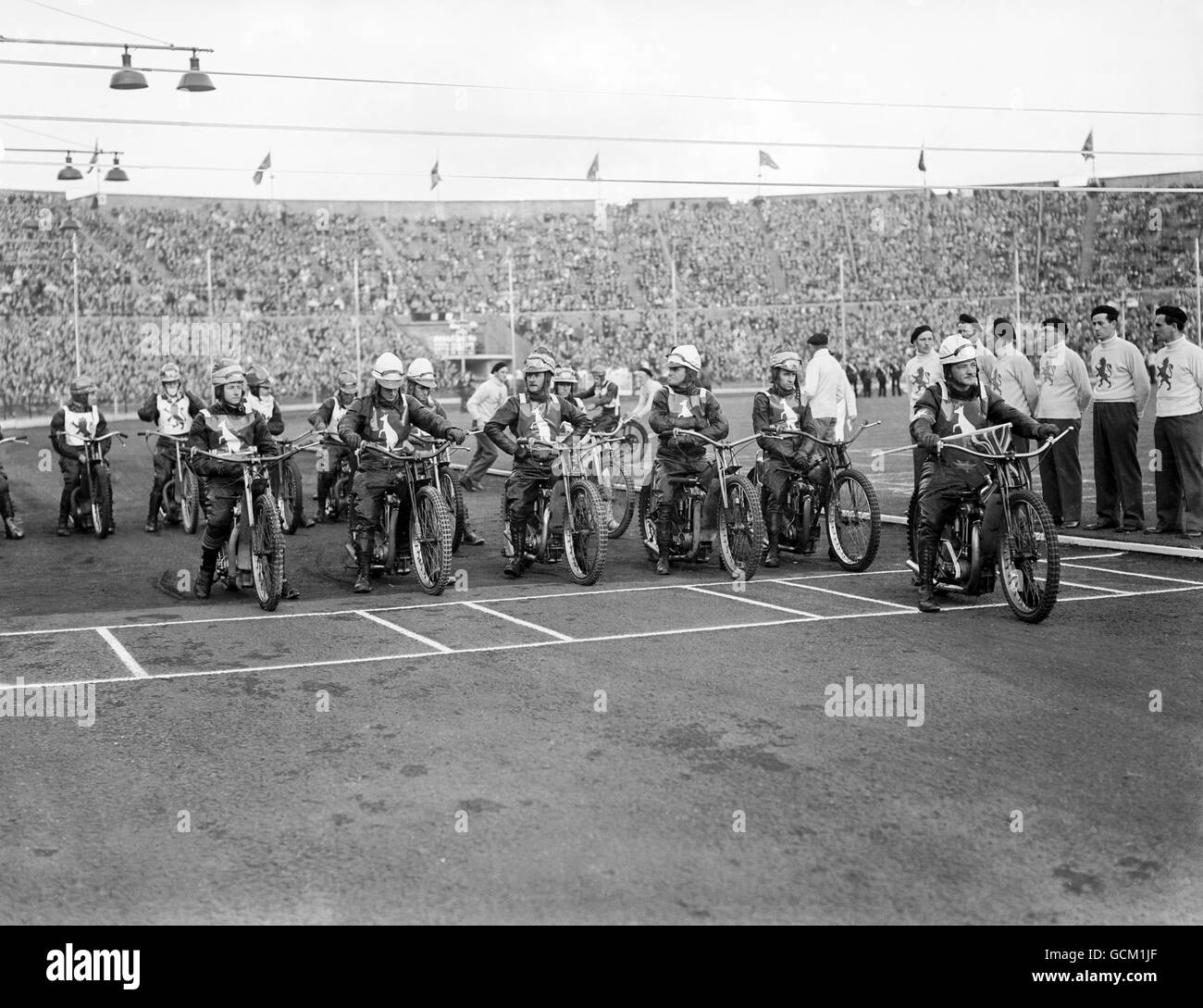 Speedway - First Test - England v Australia - Wembley Stadium Stock ...