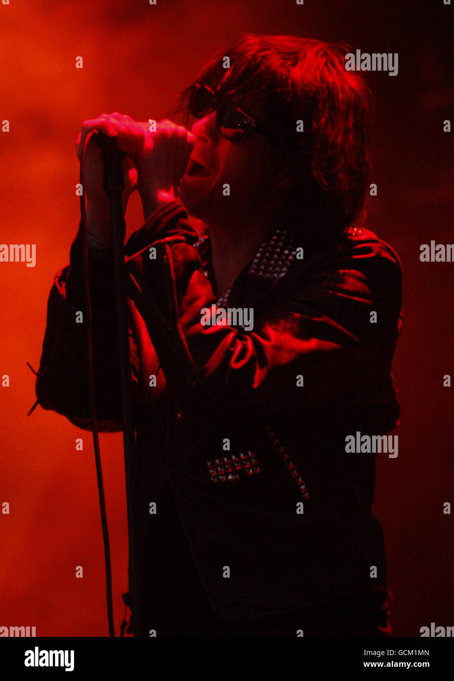 Julian Casablancas Of The Strokes Performs During The Rockness Music