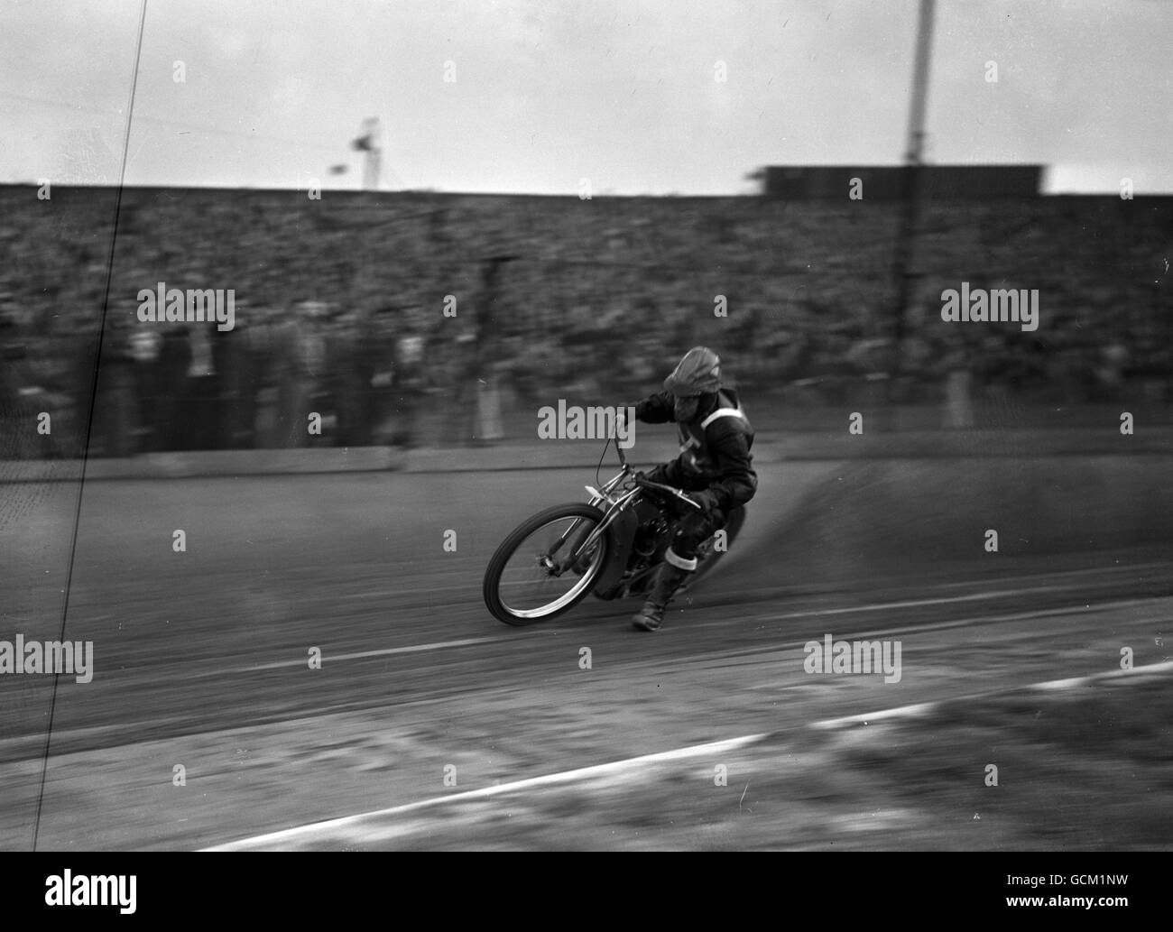 The national speedway stadium Black and White Stock Photos & Images - Alamy
