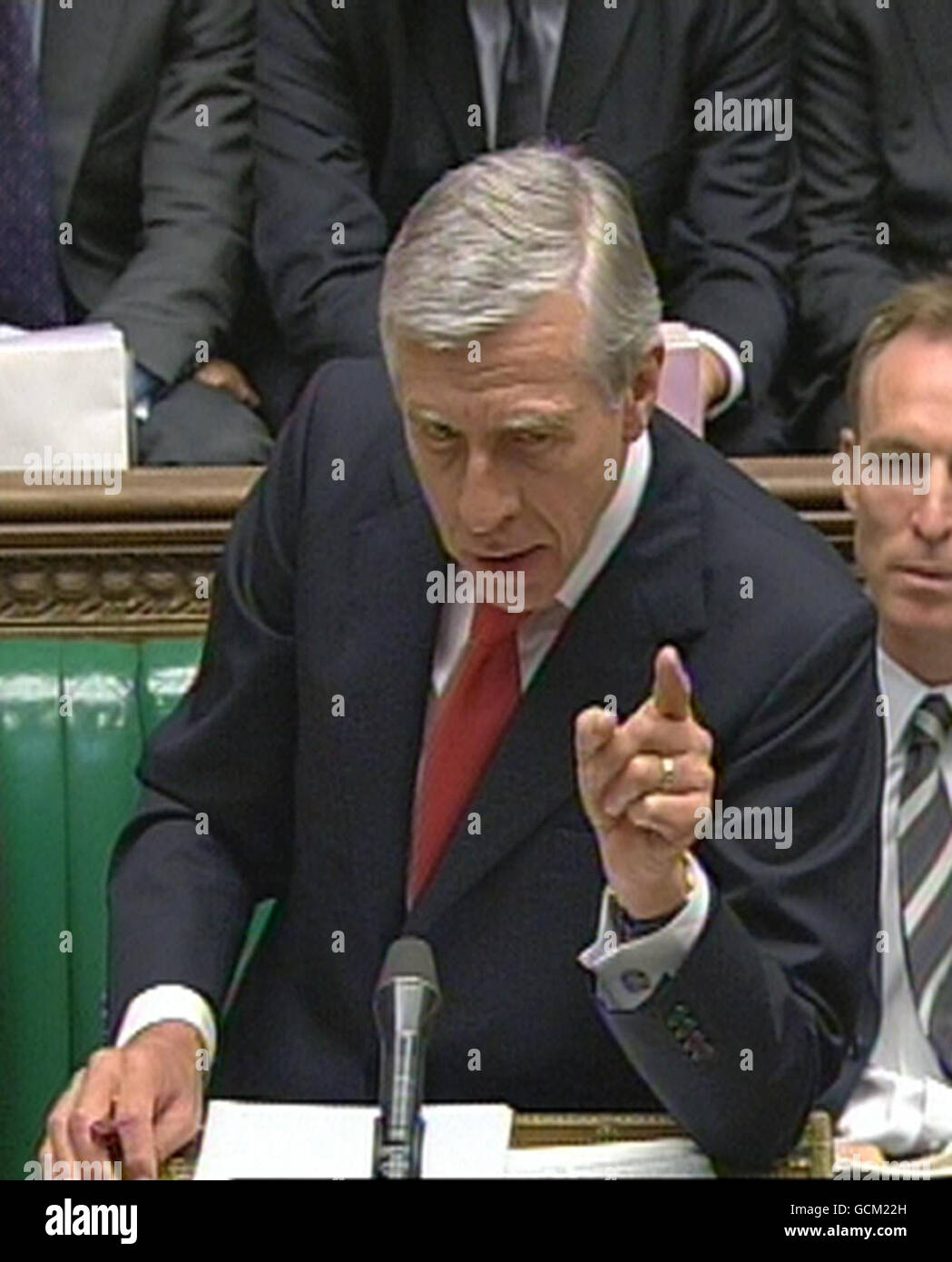 Acting Shadow Deputy Prime Minister Jack Straw speaks during Prime ...