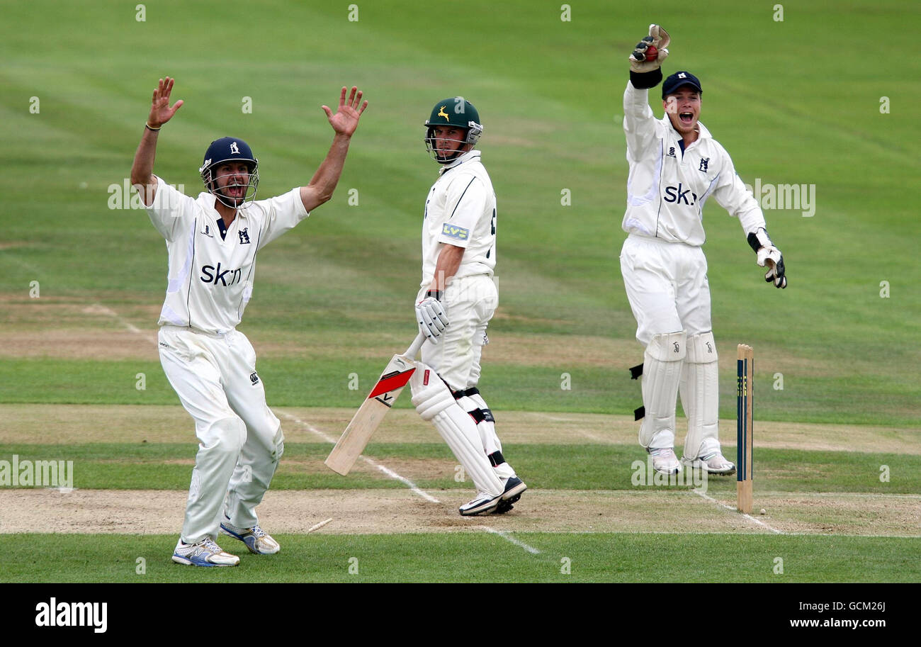 Warwickshire's keeper Tim Ambrose and Ant Botha appeal unsuccessfully ...
