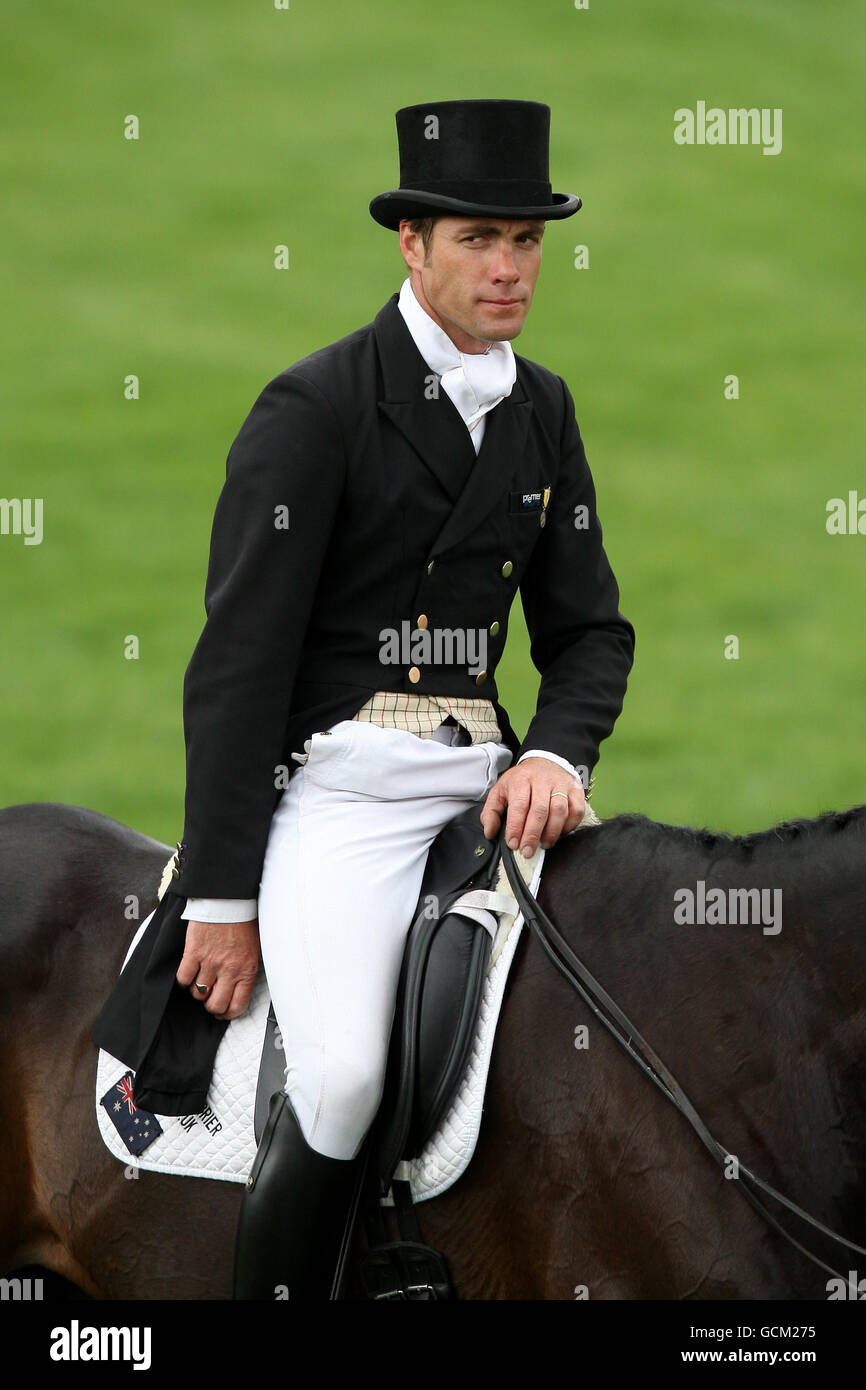 Australia's Paul Tapner on Stormhill Michael during the Dressage Stock Photo - Alamy