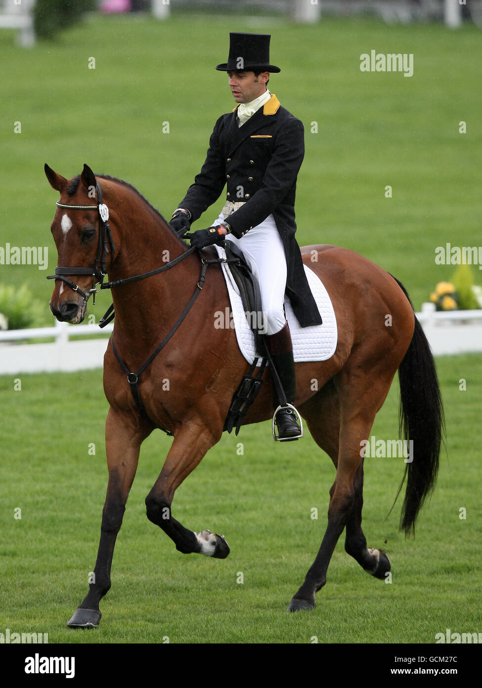 Italy's Marco Savoini on National Wish during the Dressage Stock Photo ...