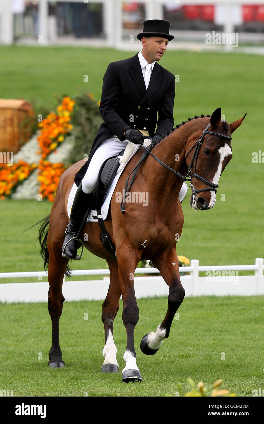 Australia's Bill Levett on Political Trump during the Dressage Stock ...
