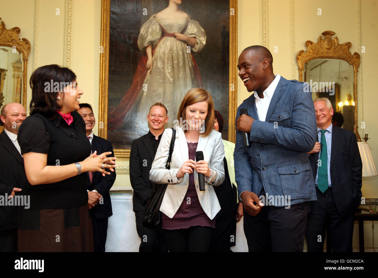 National Citizen Service reception Stock Photo - Alamy