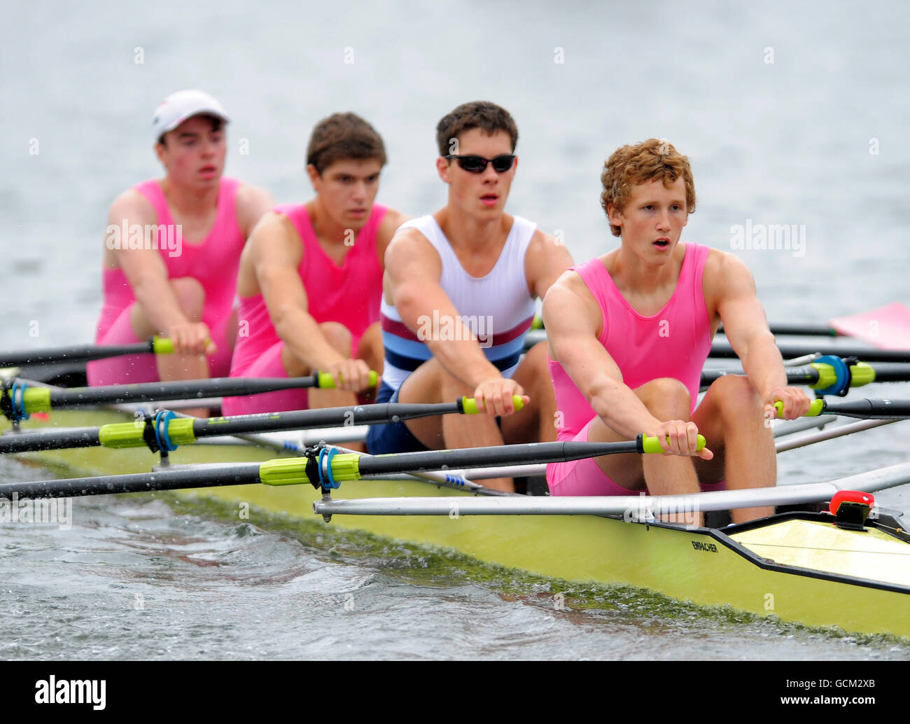 Westminster School and Walton Rowing Club in action during the Henley ...